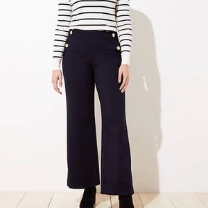 LOFT | Pants & Jumpsuits | Loft Sailor High Waist Wide Leg Pants In ...